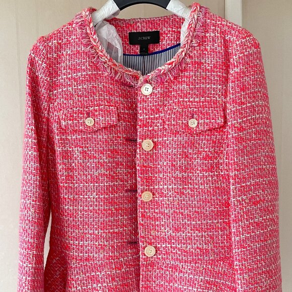 J. Crew | Jackets & Coats | Jcrew Women Tweed Jacket | Poshmark